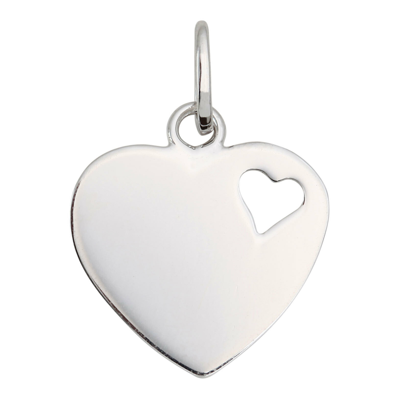 Pendentif Coeur - Argent massif - PremierCadeau