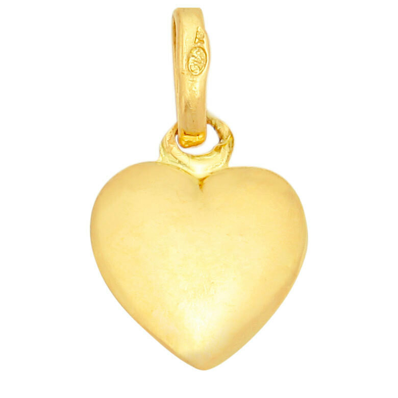 Pendentif coeur Mon Premier Bijou Pendentif petit coeur - Or jaune 18ct ...