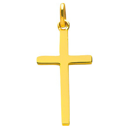 Croix - Or jaune 18ct - PremierCadeau