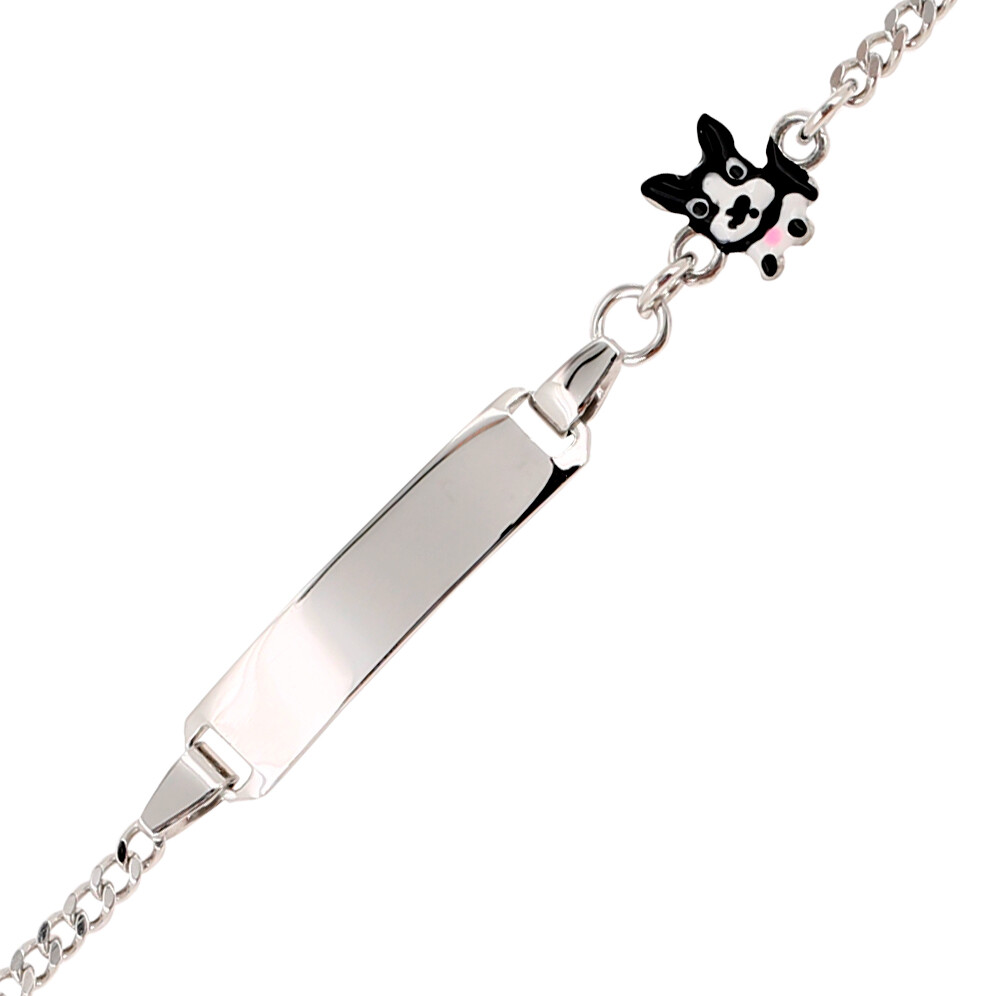Gourmette bébé Mon Premier Bijou Gourmette bébé pirate - Argent massif ...