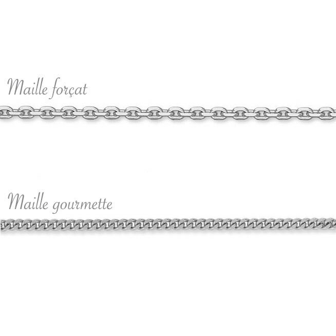 Chaine forçat - Argent massif - PremierCadeau