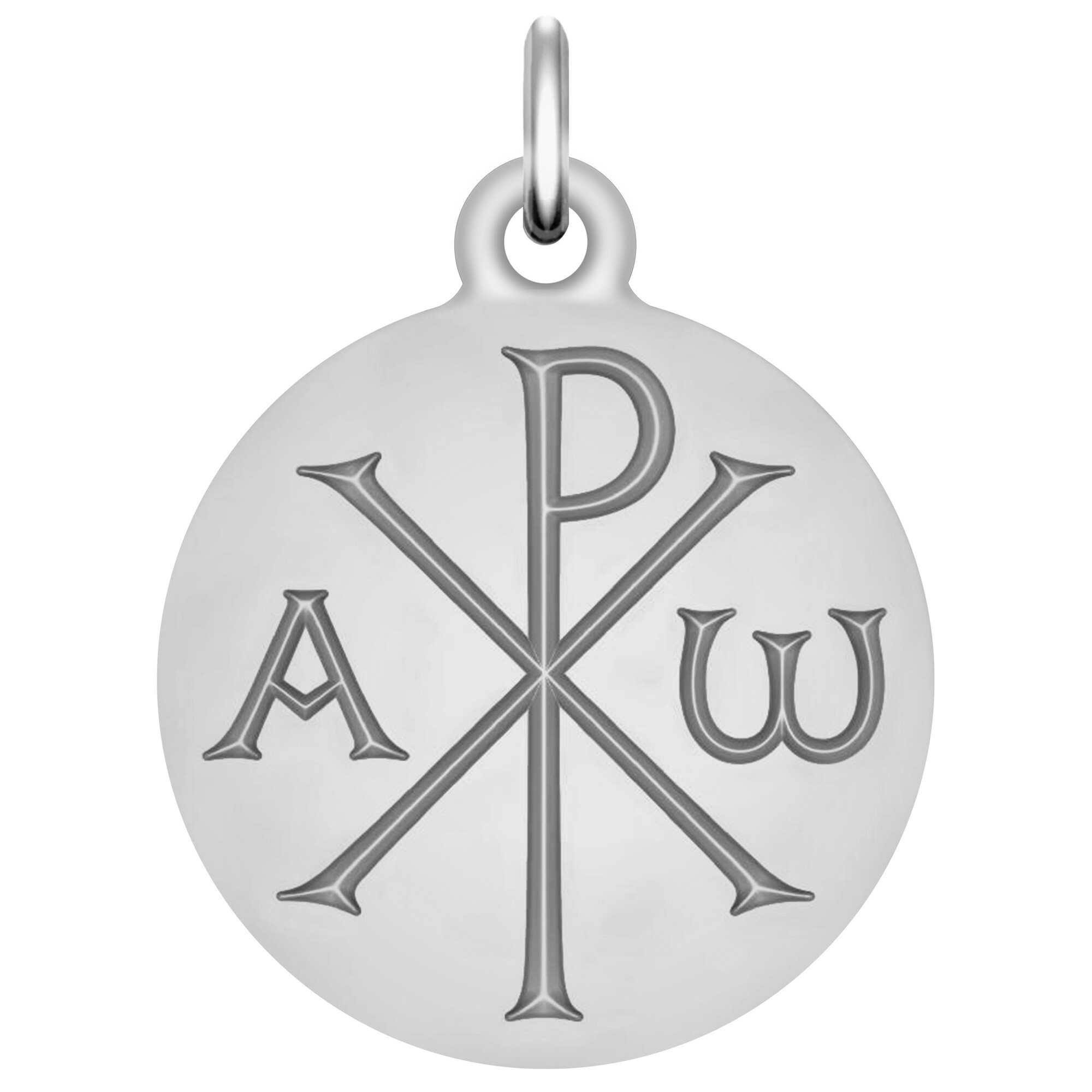 Médaille Chrisme - Argent massif - PremierCadeau