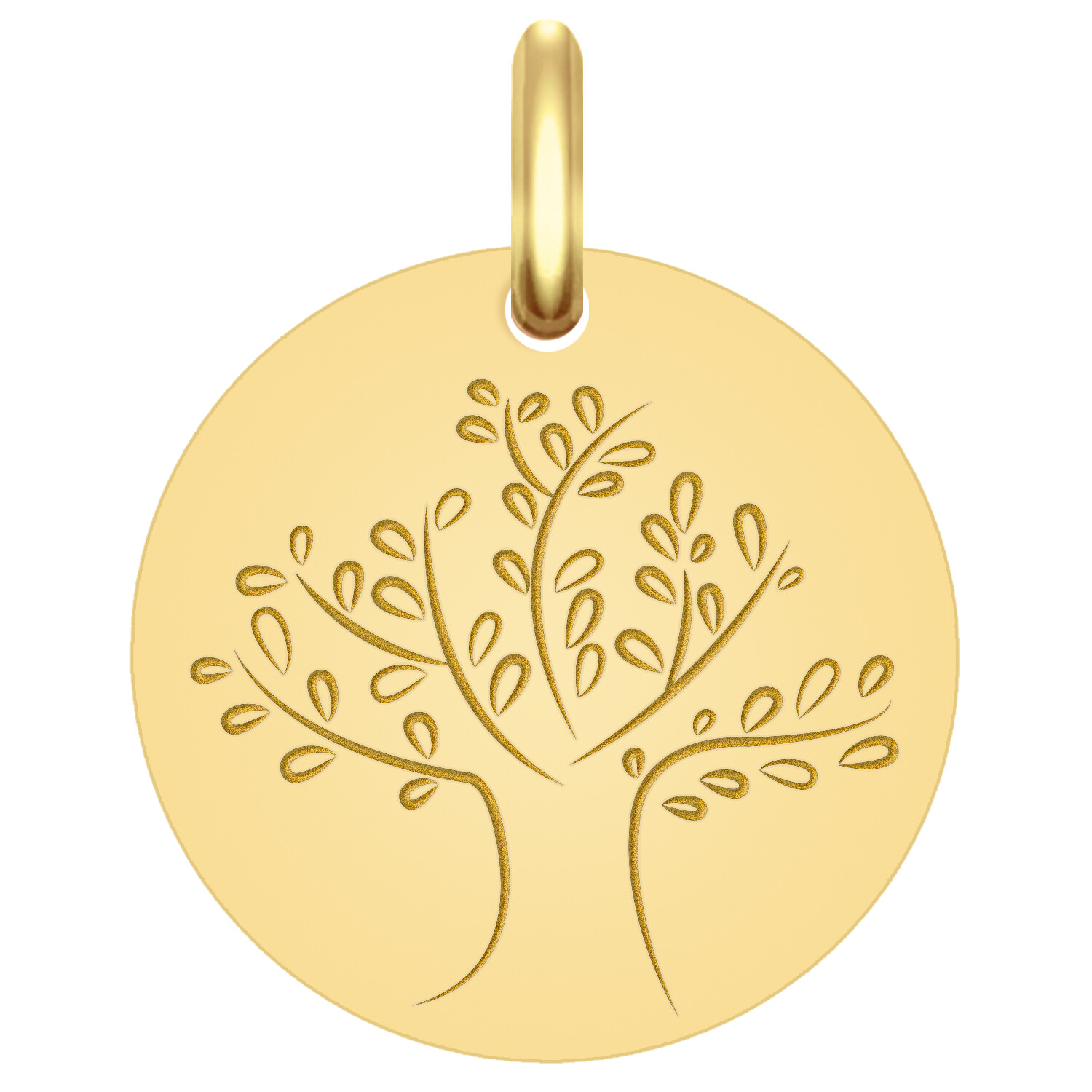 Médaille Arbre de vie magnifique - Or jaune 9ct - PremierCadeau